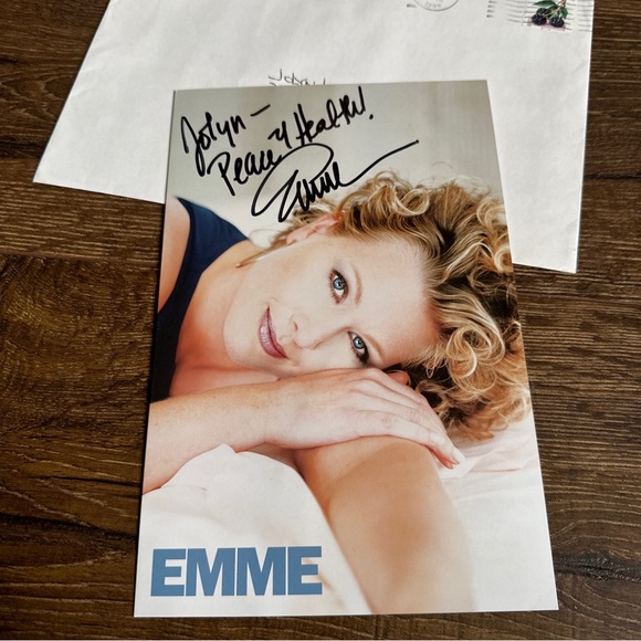Other | Emme Melissa Miller Autograph Plus Model Signed Photo Peoples ...
